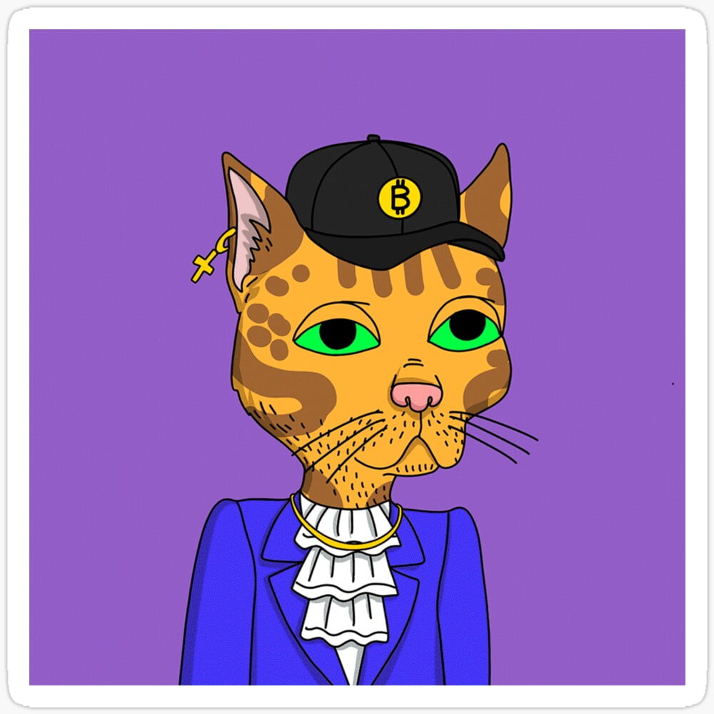 Kira Sticker - Gutter Cat Gang 12 Nft Sticker - Single, Trio, Or Squad ...