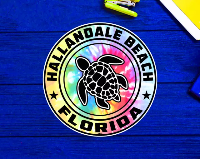 Kira Sticker With Hallandale Beach Florida Beach Decal Sea Turtle ...