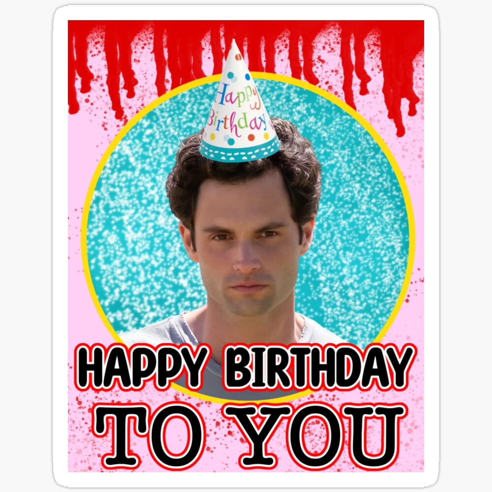 Kira Sticker - Happy Birthday Gift You Glass Box Joe Goldberg Netflix ...