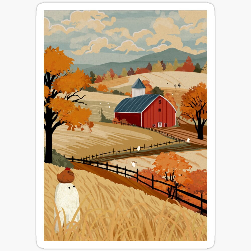 Kira Sticker - Harvest Home 2 - Phone Stickers, Waterproof Decals Water ...