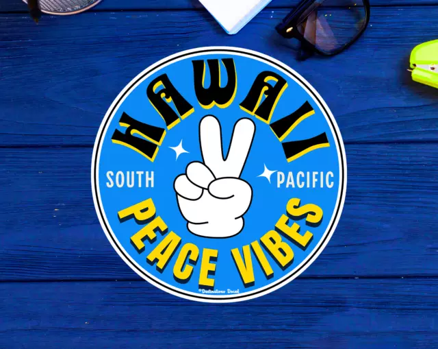 Kira Sticker With Hawaii Oahu Kauai Maui Lanai Molokaâ€˜I Peace South ...