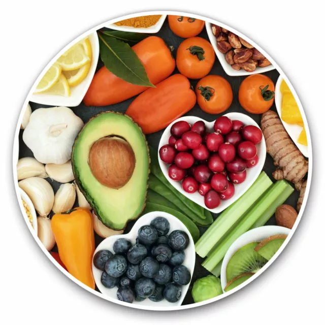 Kira Sticker With Healthy Food Diet Fruit Vegetables Cool Gift ...