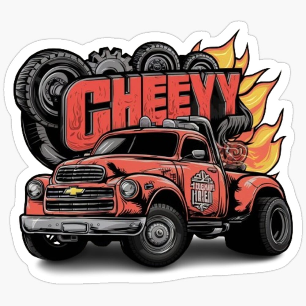 Kira Sticker - Heavy Chevy Gift For You - Phone Stickers, Waterproof ...