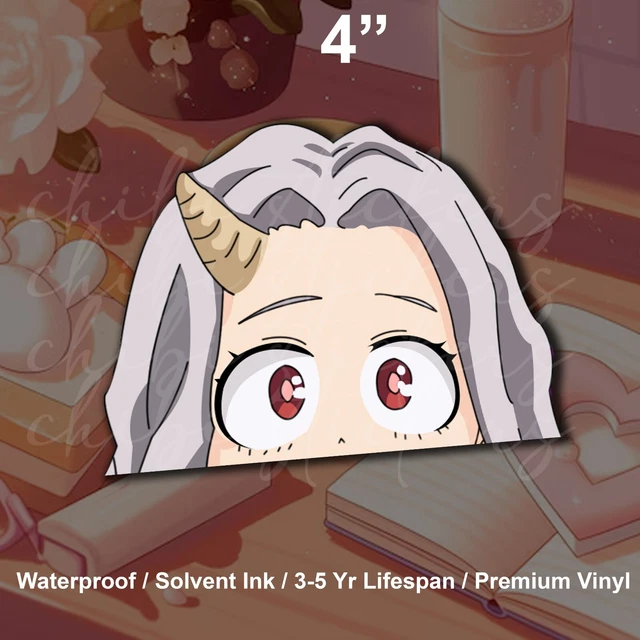 Kira Sticker With My Hero Academia - Cute Eri, Anime Jdm Vinyl Window ...