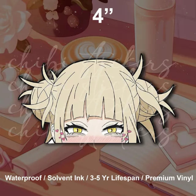 Kira Sticker With My Hero Academia - Cute Himiko Toga, Anime Jdm Vinyl ...