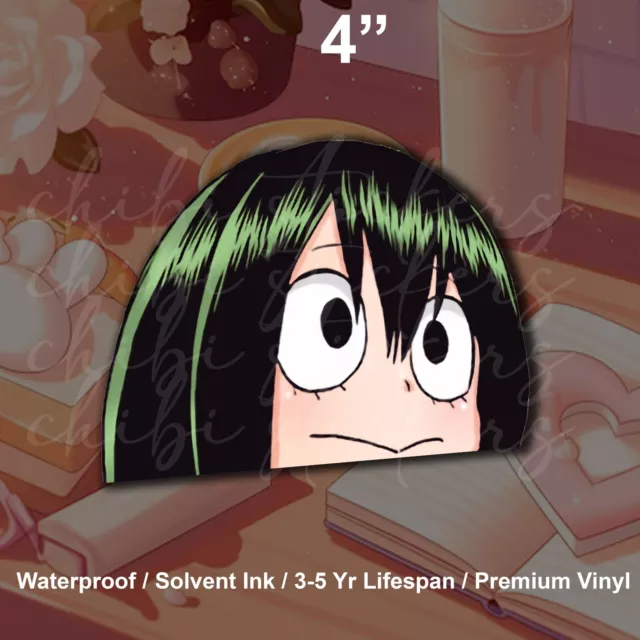 Kira Sticker With My Hero Academia - Frog Girl Tsuyu Asui, Anime Jdm ...