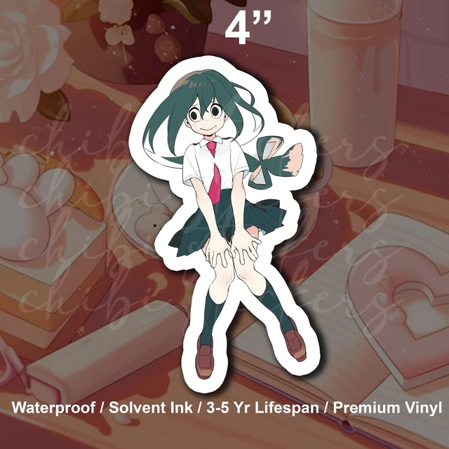 Kira Sticker With My Hero Academia - Frog Girl Tsuyu Asui, Anime Jdm ...