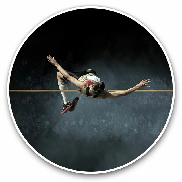 Kira Sticker With High Jump Athlete Sports Jumping Cool Gift Decorative ...