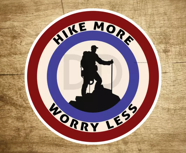 Kira Sticker With Hike More Worry Less Decal National Park Forest ...