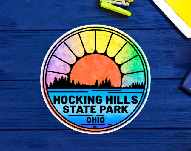 Kira Sticker With Hocking Hills State Park Ohio Decal To Indoor Outdoor ...