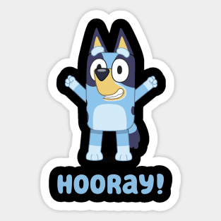 Kira Sticker With Hooray! Bluey S For Kids, Bluey S Party Favors ...