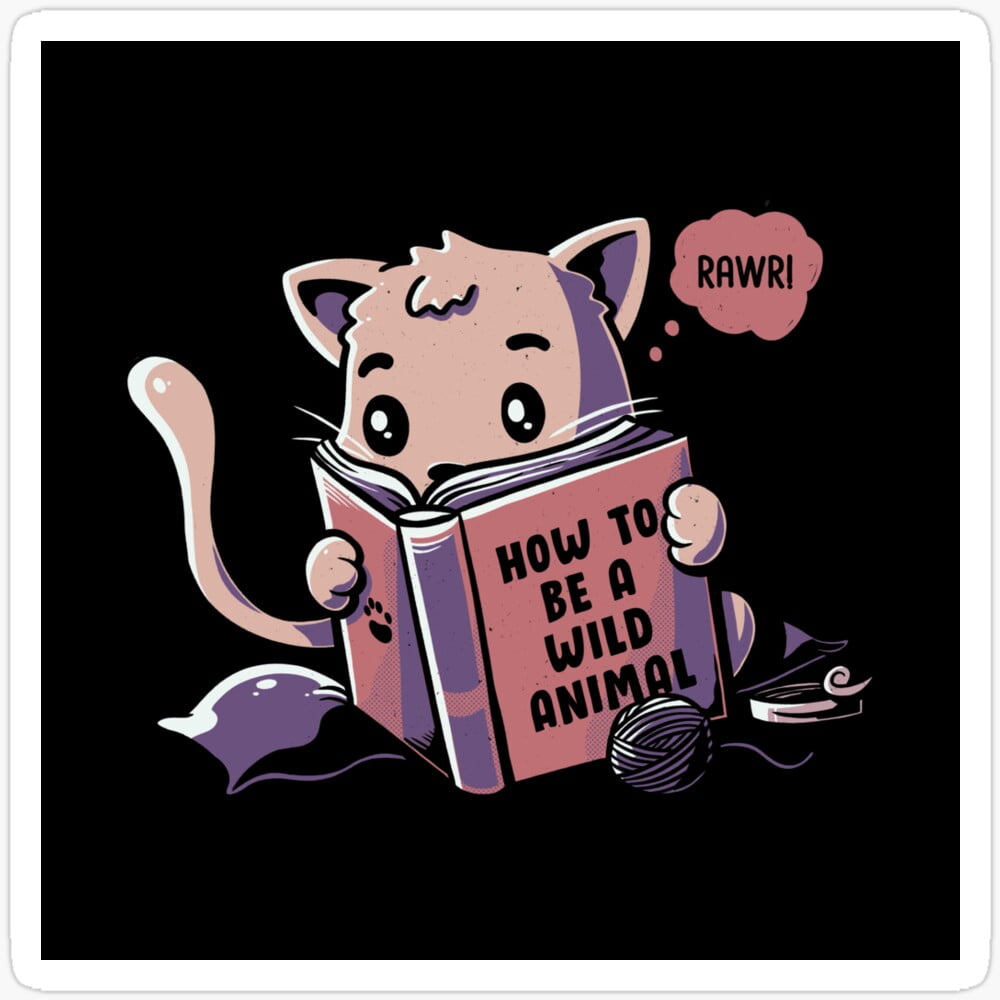 Kira Sticker - How To Be A Wild Animal Sticker - Walmart.com