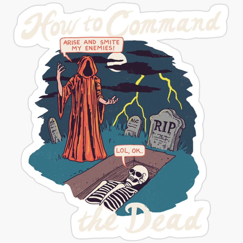 Kira Sticker - How To Command The Dead Sticker - Single, Trio, Or Squad ...