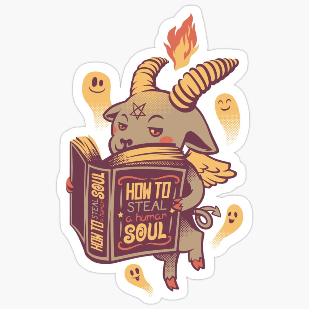 Kira Sticker - How To Steal A Human Soul Halloween Sticker - Walmart.com