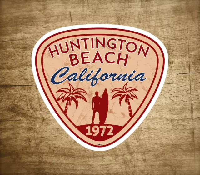 Kira Sticker With Huntington Beach California Decal Surfing Pacific ...