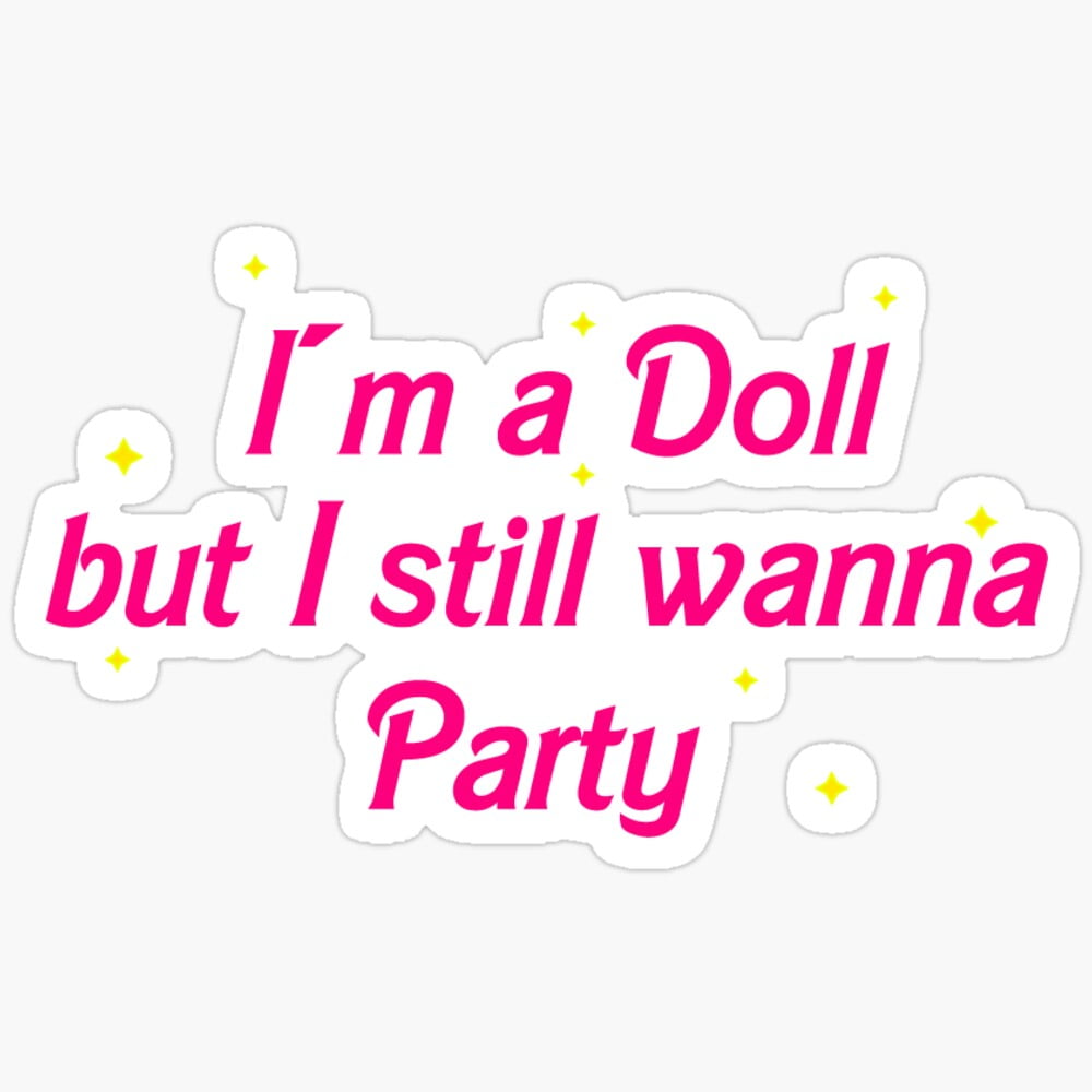 Kira Sticker - I'M A Doll - Phone Stickers, Waterproof Decals Water ...