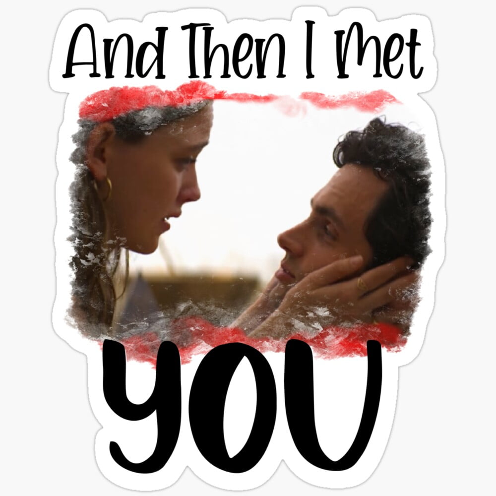 Kira Sticker With And Then I Met You Glass Box Joe Goldberg Netflix You ...