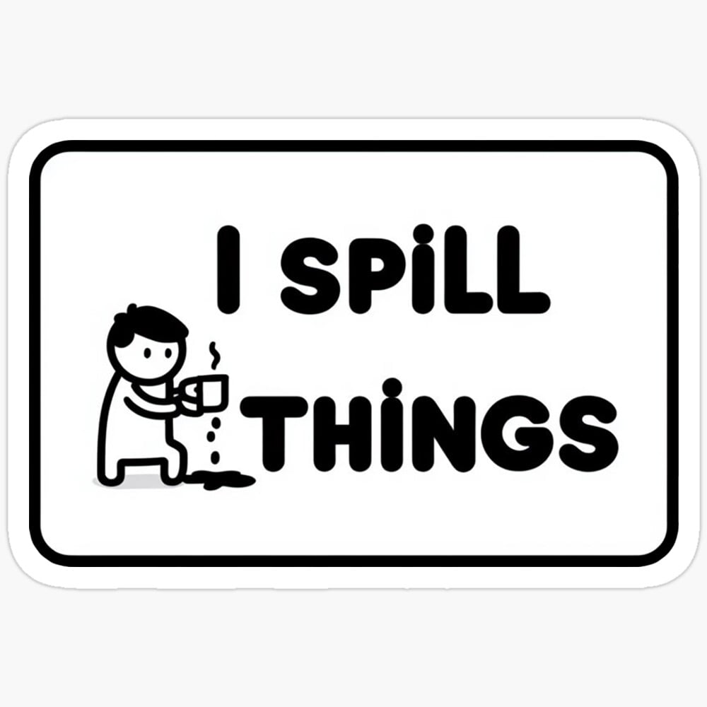 Kira Sticker - I Spill Things Gift For You - Phone Stickers, Waterproof ...