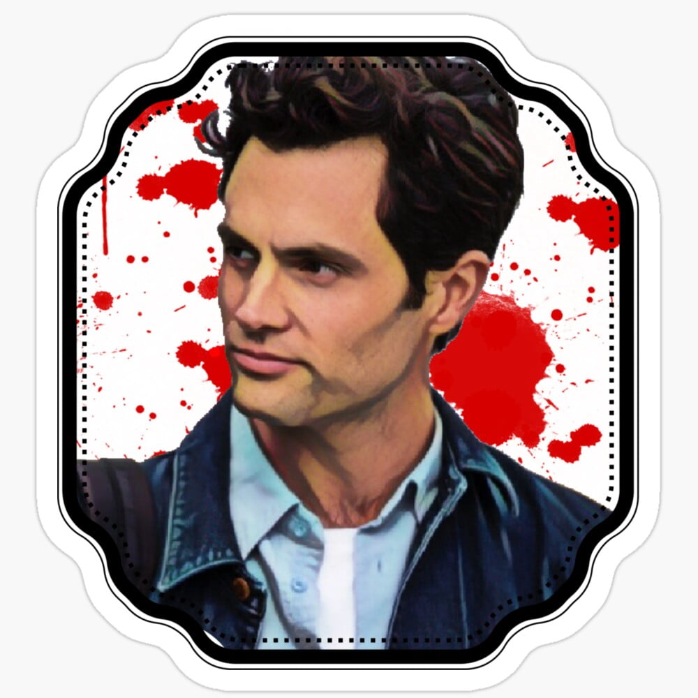 Kira Sticker - I Wolf You And Then I Met You Glass Box Joe Goldberg ...