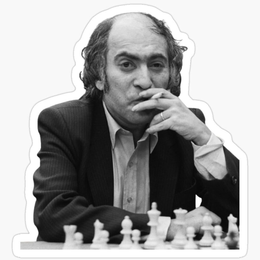 Kira Sticker - Iconic Mikhail Tal Chess Gift For You - Phone Stickers ...