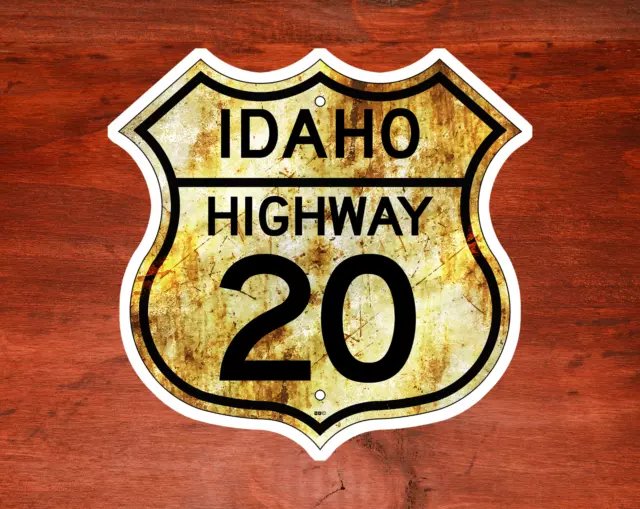 Kira Sticker With Idaho Highway Decal West Yellowstone National Park ...