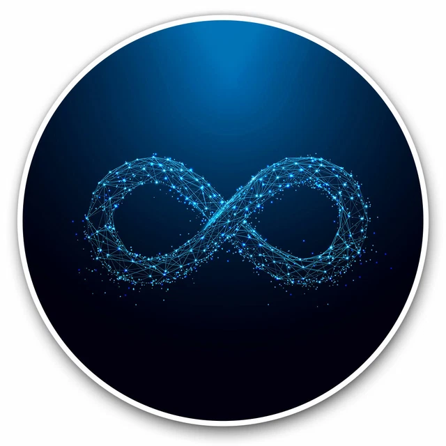 Kira Sticker With Infinity Sign Technology Innovation Cool Gift ...