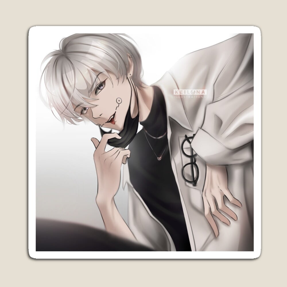 Kira Sticker With Inumaki From Jujutzu K@Isen Digital Illustration ...