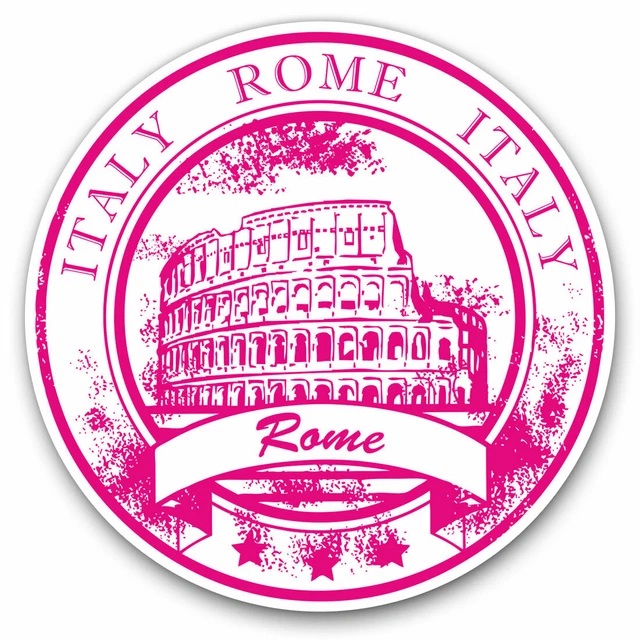 Kira Sticker With Italy Rome Italian Flag Map Cool Gift Decorative ...