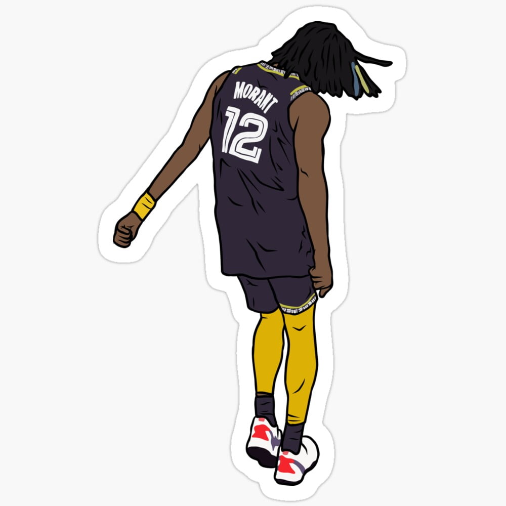 Kira Sticker - Ja Morant Griddy Sticker - Single, Trio, Or Squad ...