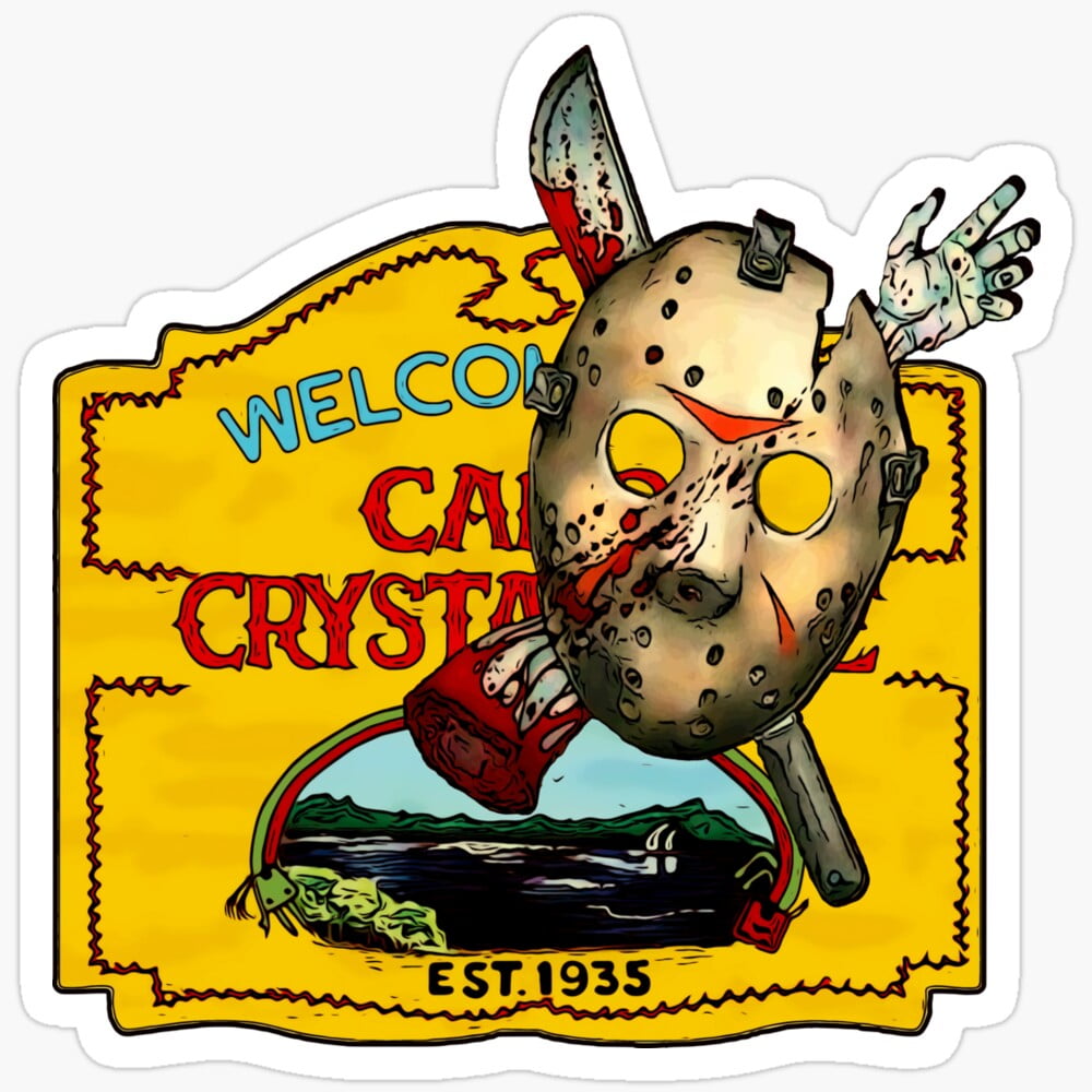 Kira Sticker - Jason Friday The 13Th Camp Crystal Lake Gift For You ...