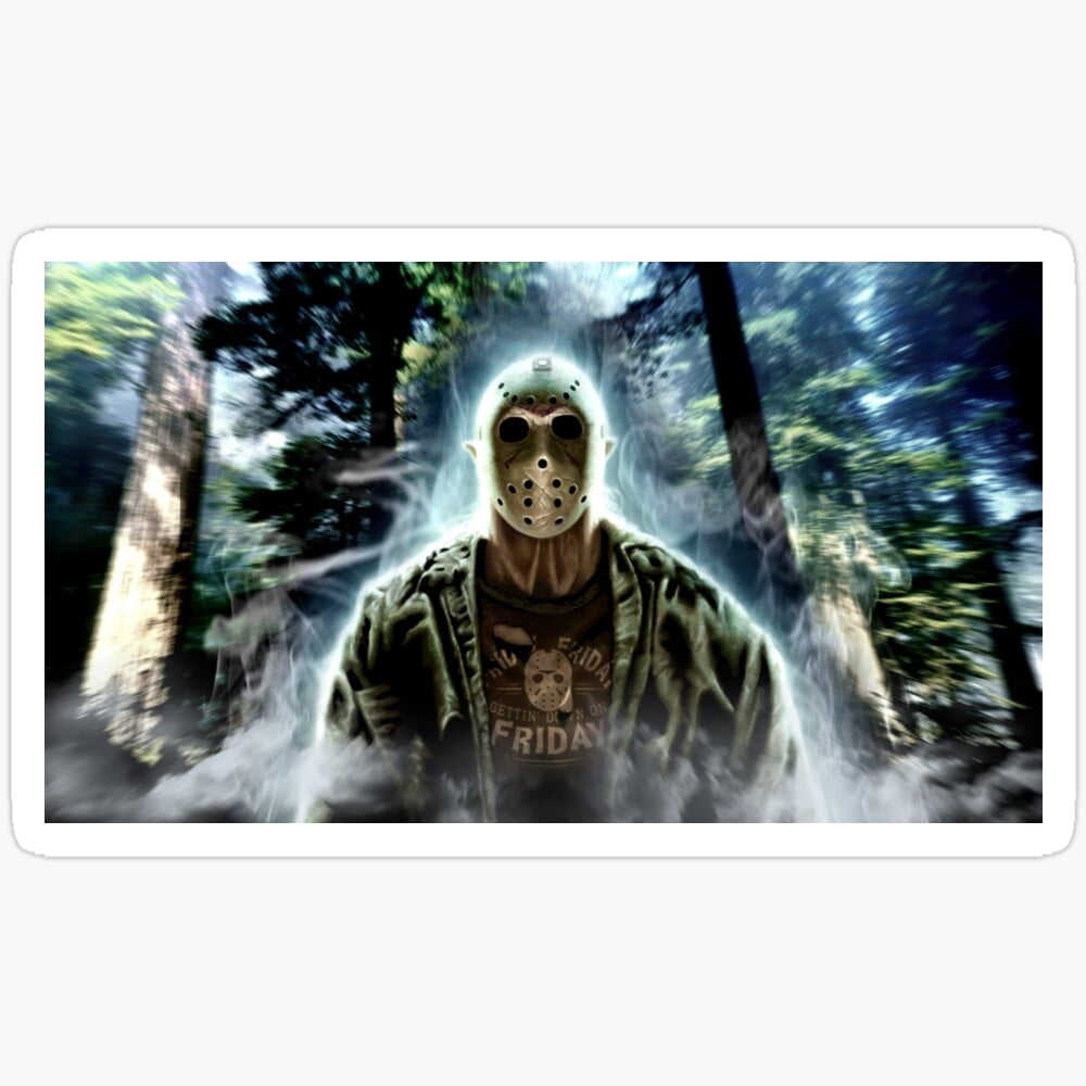 Kira Sticker - Jason Voorhees Friday The 13Th Gift For You - Phone ...