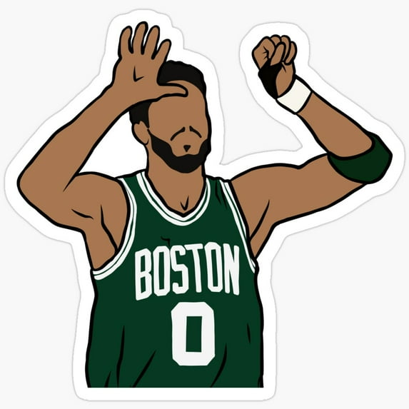 Kira Sticker - Jayson Tatum 50 Celebration Sticker - Single, Trio, Or ...
