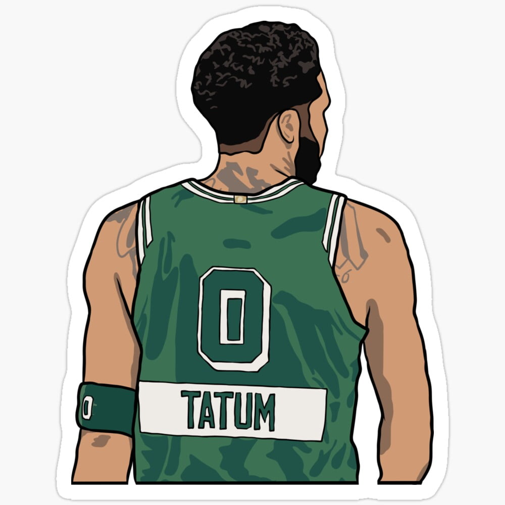 Kira Sticker - Jayson Tatum Back-To Sticker - Single, Trio, Or Squad ...