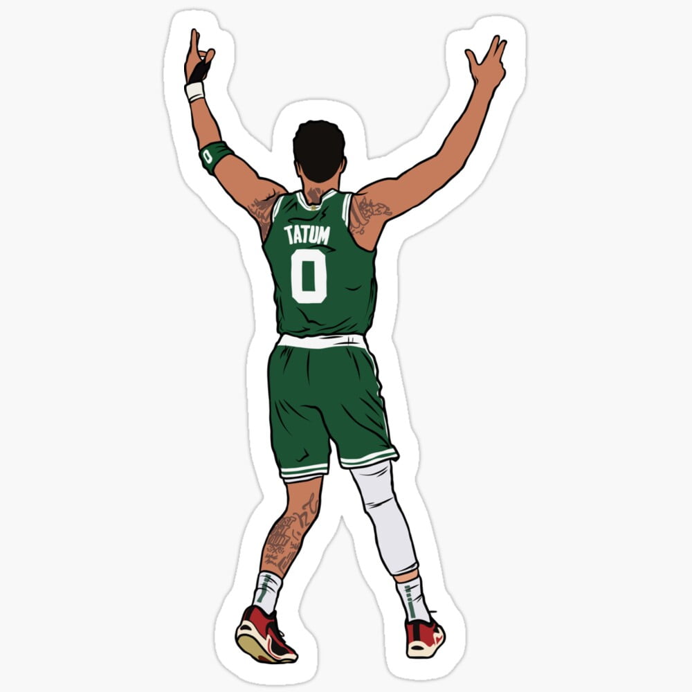 Kira Sticker - Jayson Tatum Embrace The Crowd Sticker - Single, Trio ...