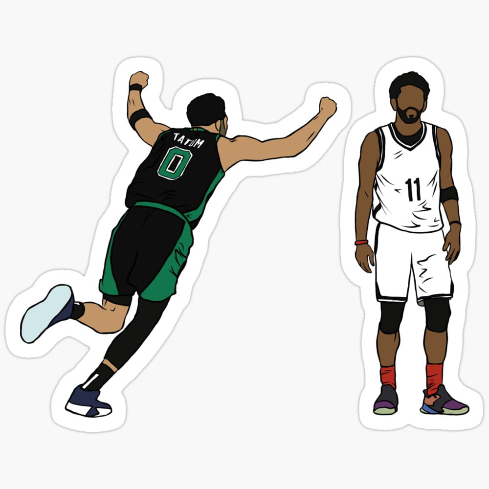 Kira Sticker - Jayson Tatum Game Winner Celebration Sticker - Single ...