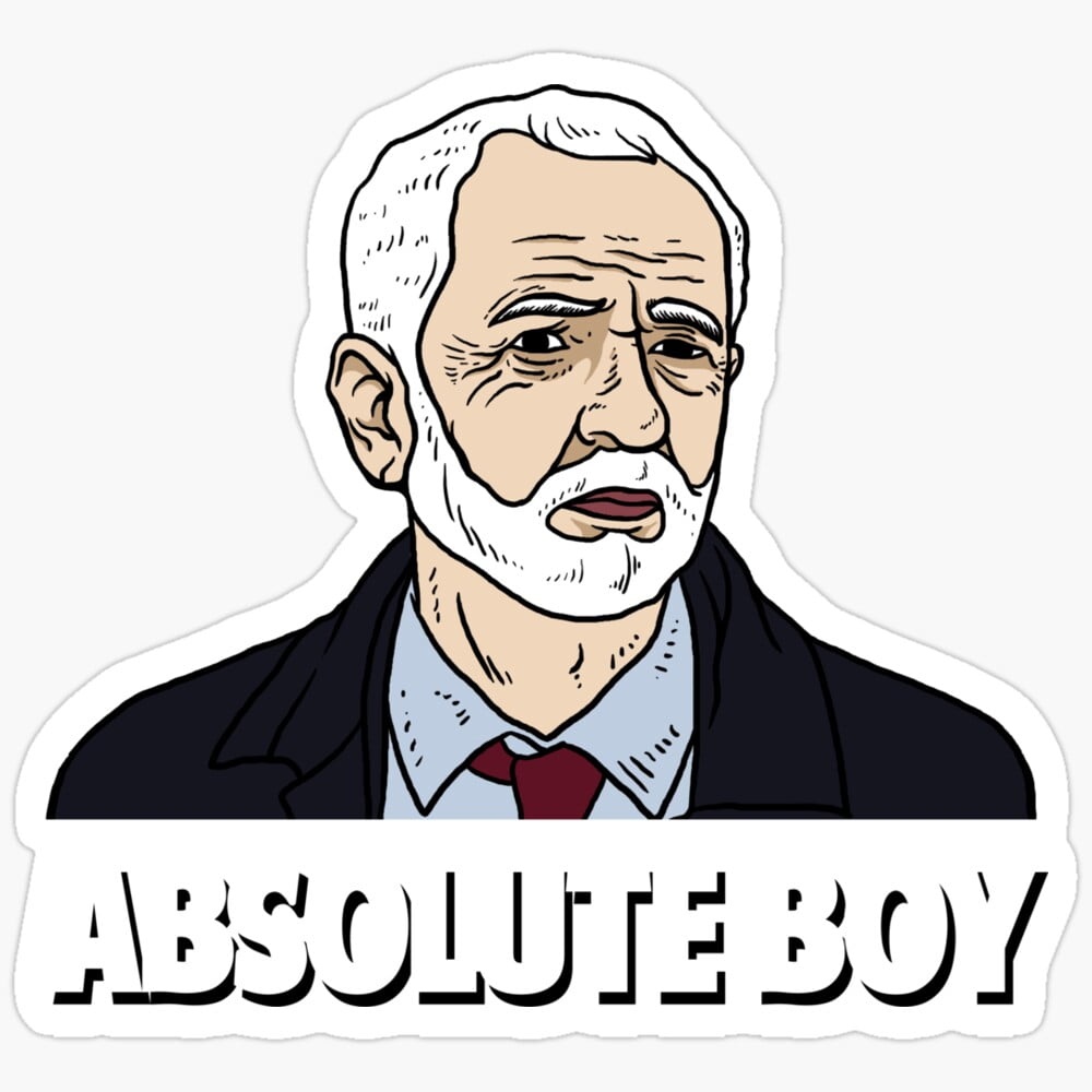 Kira Sticker - Jeremy Corbyn Absolute Boy Gift For You - Phone Stickers ...