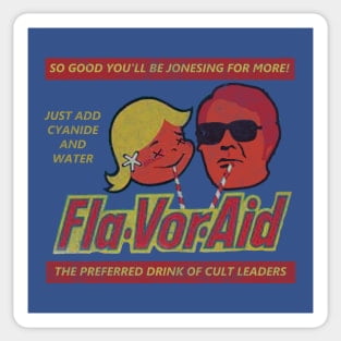 Kira Sticker With Jim Jones Flavor Aid Cult Juice Vintage Retro ...