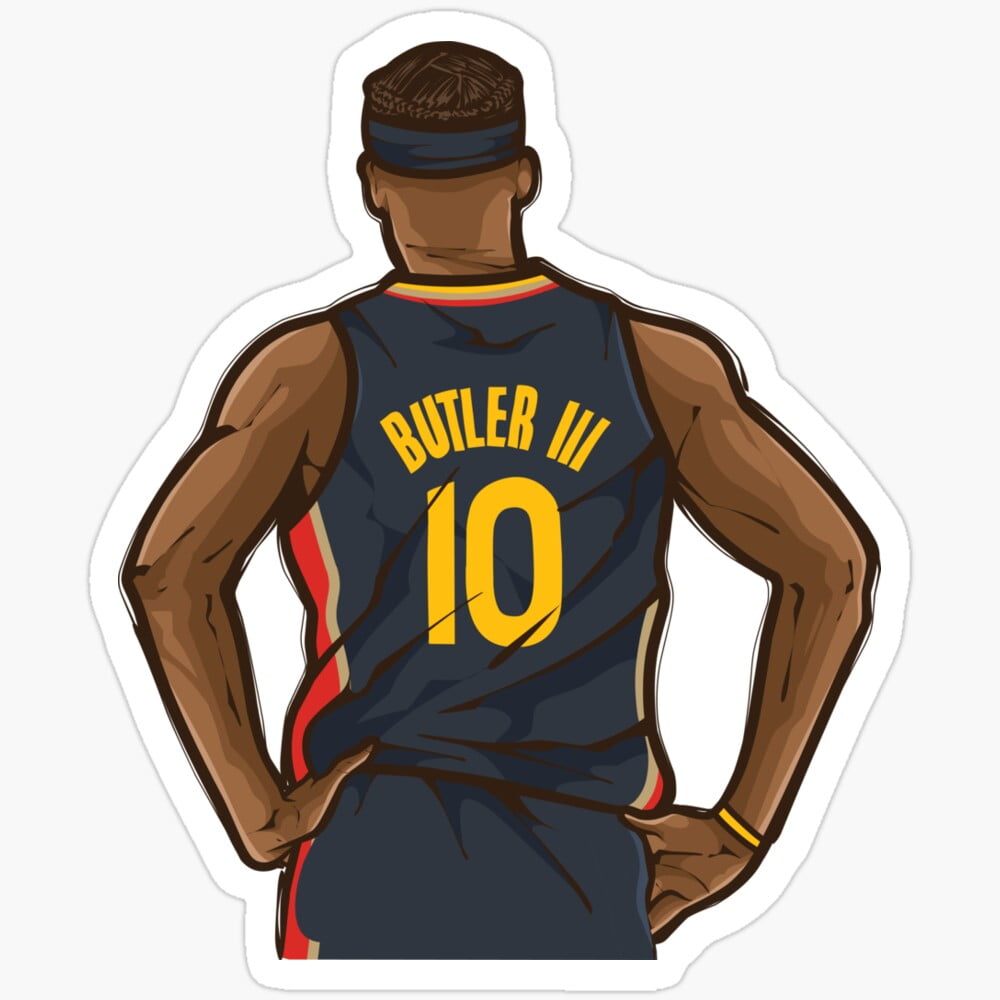 Kira Sticker - Jimmy Butler Iii Golden State Back-To Sticker - Single ...