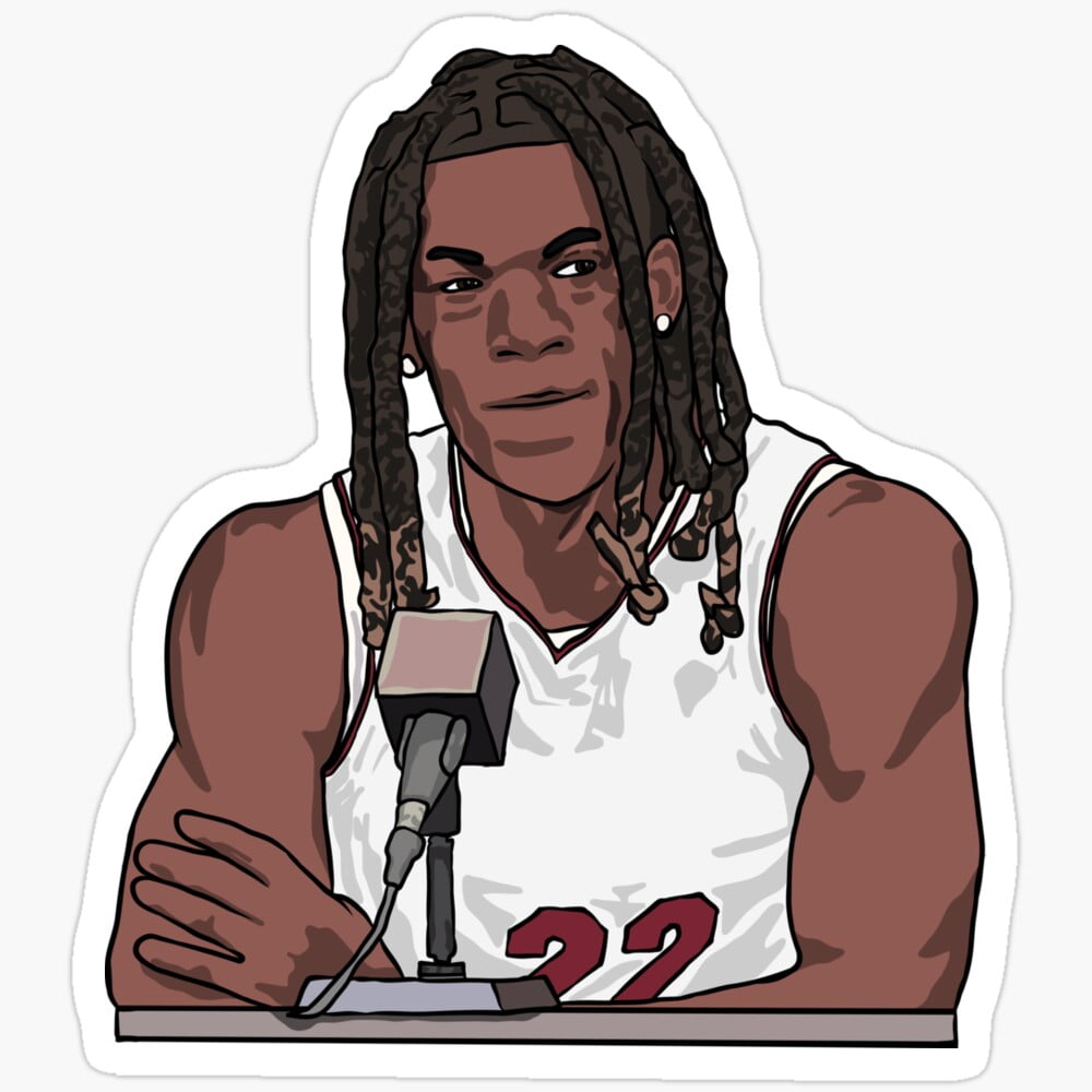 Kira Sticker - Jimmy Butler'S New Look Sticker - Single, Trio, Or Squad ...
