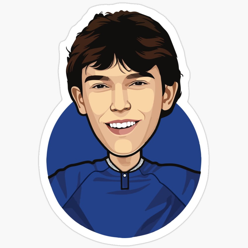 Kira Sticker - Joao Felix Cartoon Illustration Perfect Gift for ...