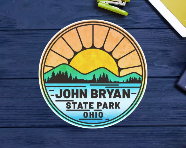 Kira Sticker With John Bryan State Park Decal Ohio Indoor Outdoor ...