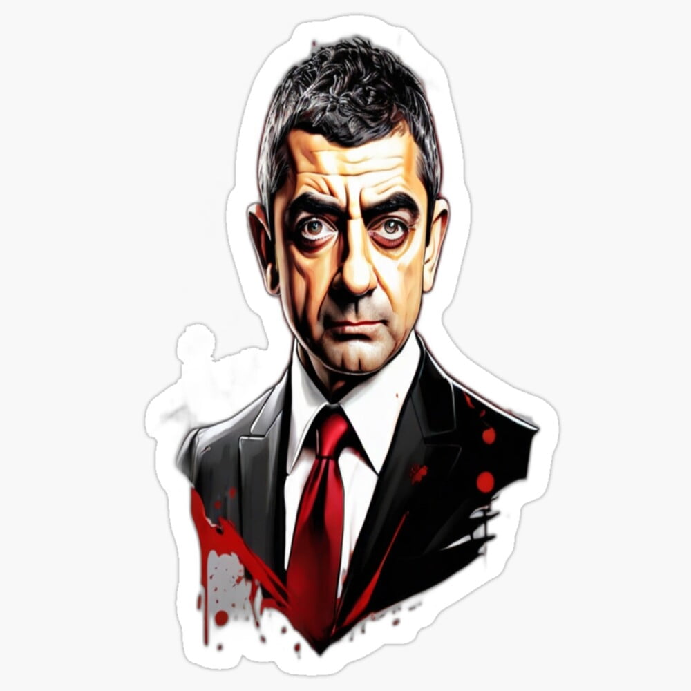 Kira Sticker - Johnny English Gift For You - Phone Stickers, Waterproof ...