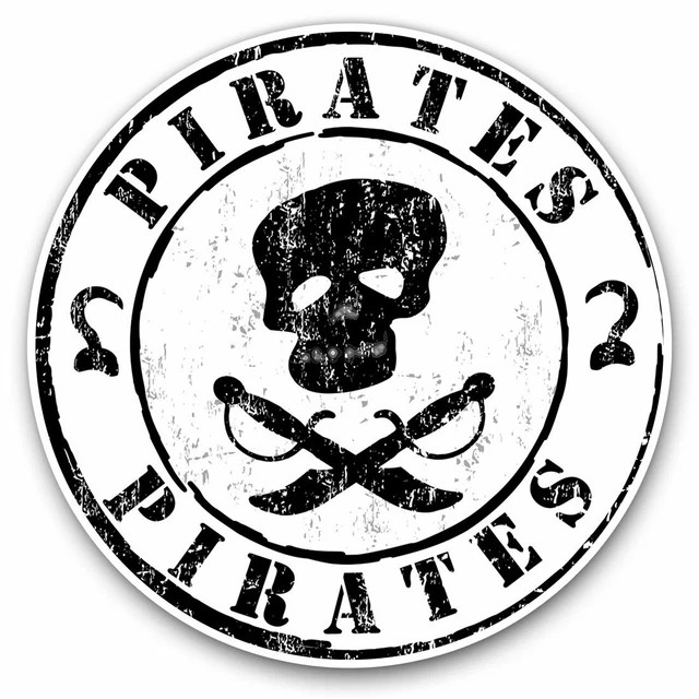 Kira Sticker With Jolly Roger Pirate Kids Fun Pirate Cool Gift ...