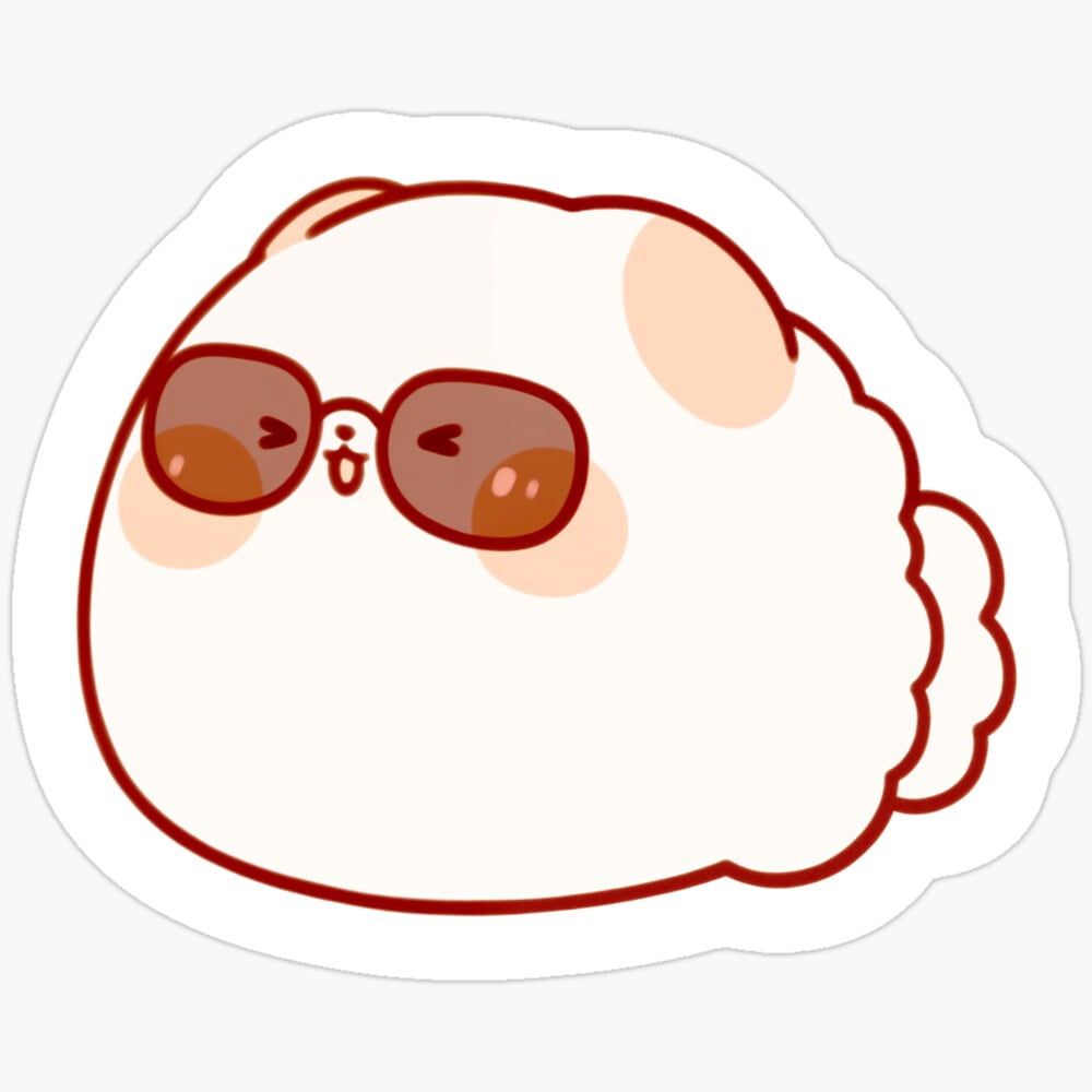 Kira Sticker - Jollypuff Glimmersnort Gift For You - Phone Stickers ...