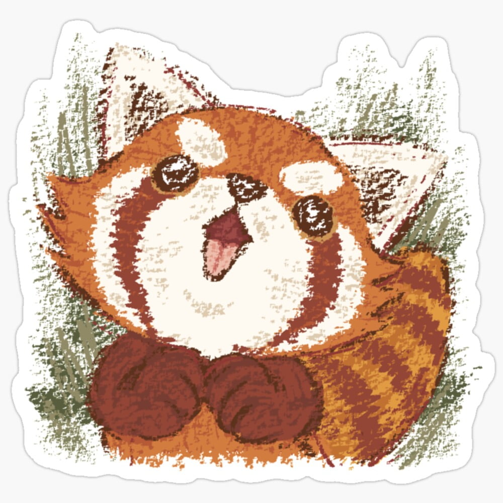 Kira Sticker - Joy Of Red Panda Gift For You - Phone Stickers ...
