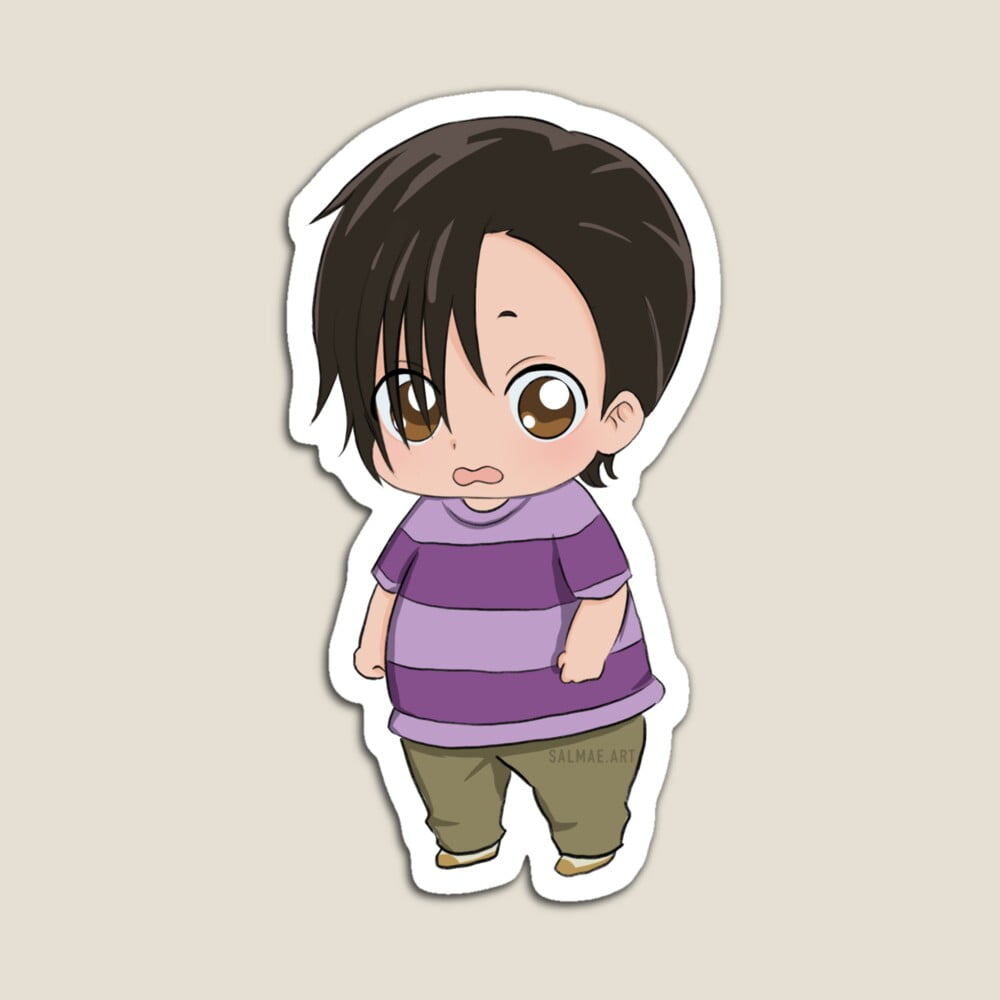 Kira Sticker With Junpei Yoshino In School Babysitters Style Decorative ...