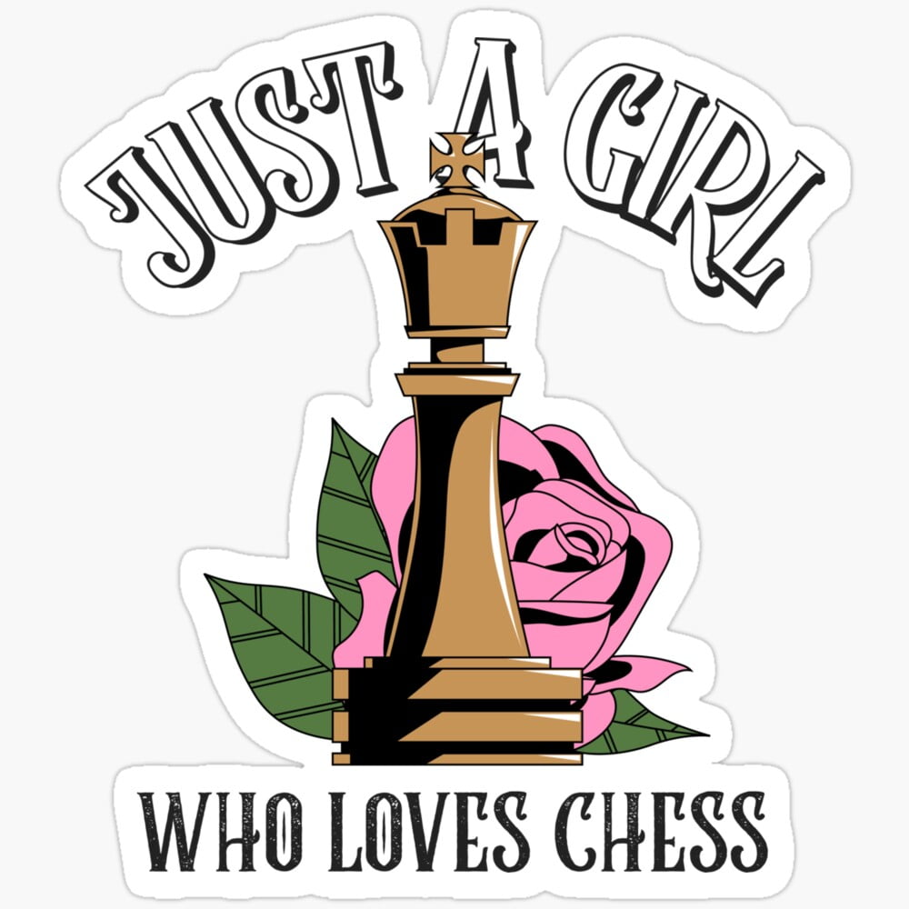 Kira Sticker - Just A Girl Who Loves Chess Gift For You - Phone ...