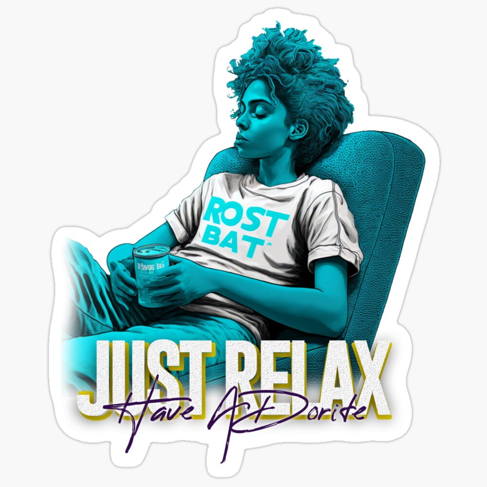 Kira Sticker - Just Relax Have A Dorite Sticker - Walmart.com