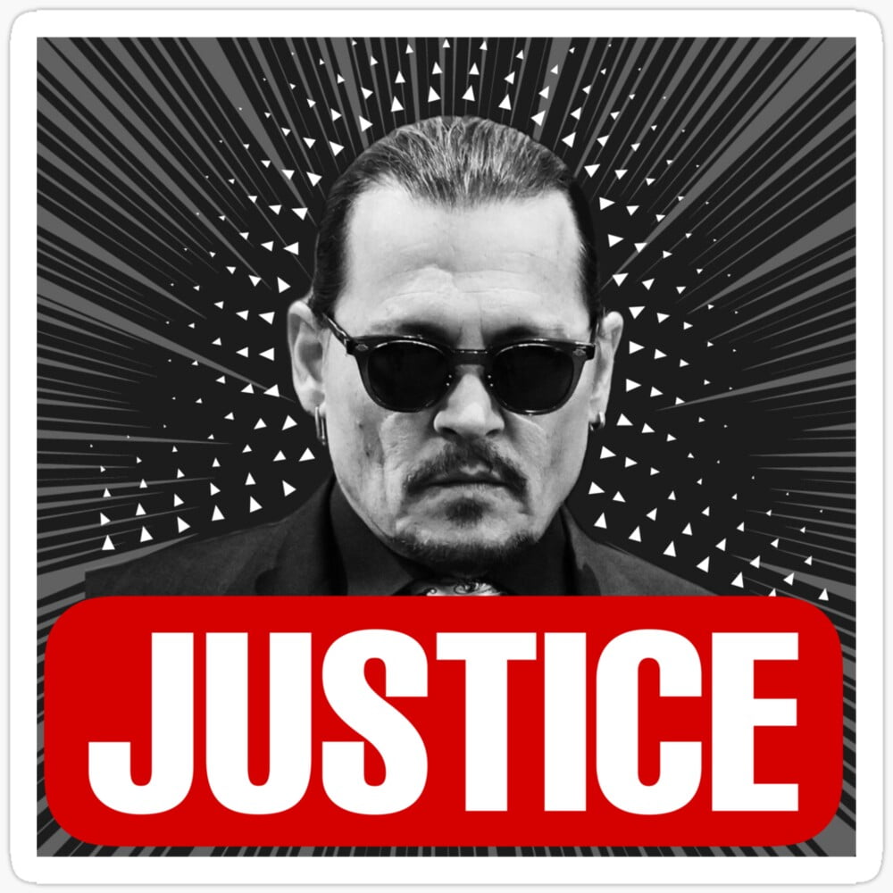 Kira Sticker - Justice Johnny Court Trial Amber Dep Movie Tv Gift For ...