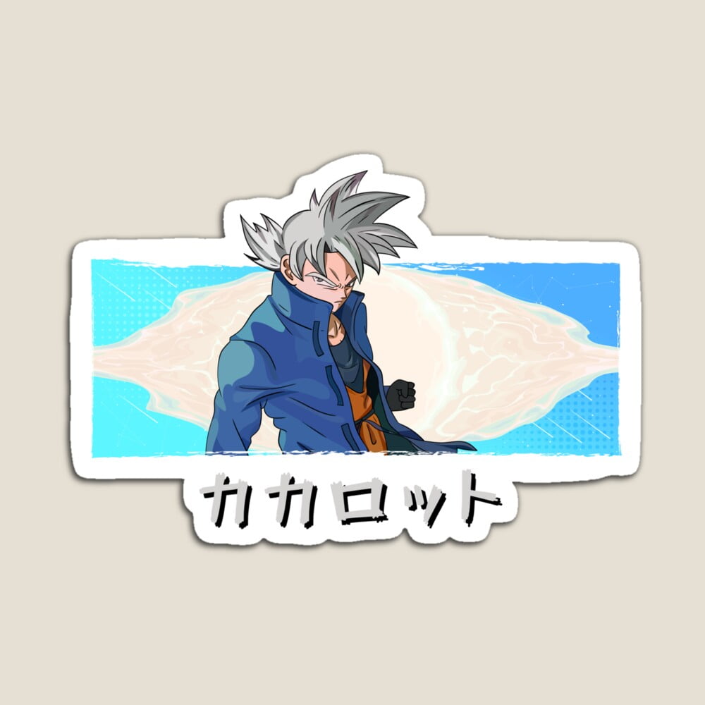 Kira Sticker With Kakarot Ultra Instinct Skyfall | Dragon Ball ...